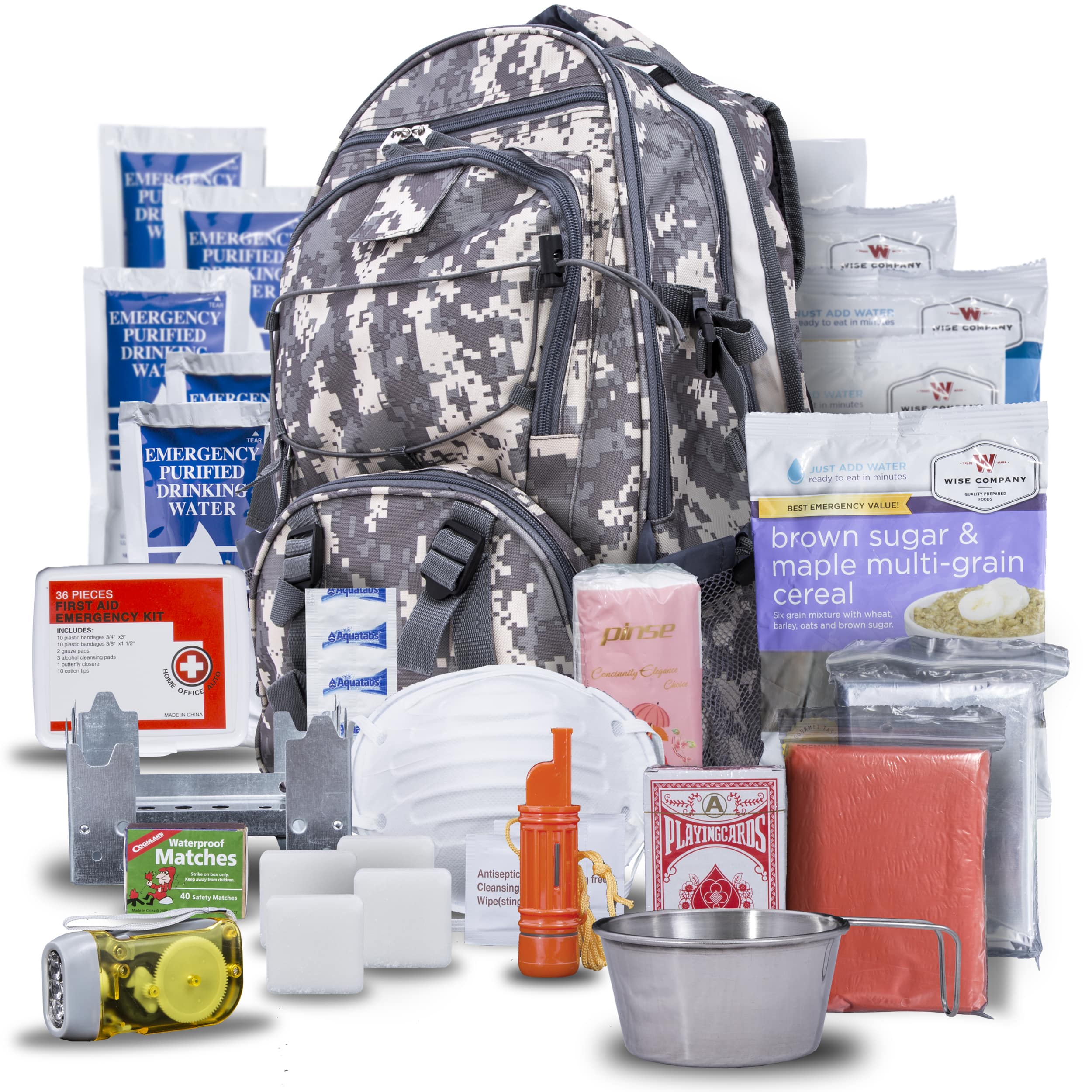 65 Piece Grab N' Go Backpacks - Patriotic Legacy - Patriotic Legacy, LLC