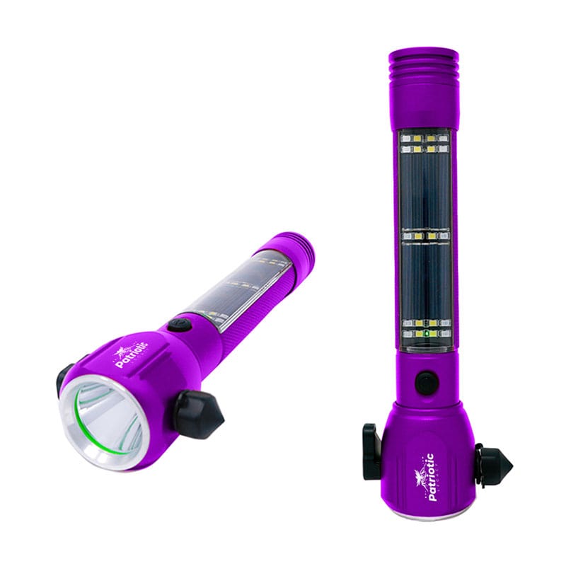 The Patriot Beacon 11-in-1 Solar Flashlight - Patriotic Legacy, LLC
